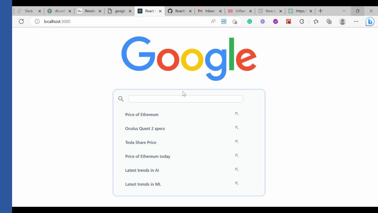 veerendra poosala on LinkedIn: #googlesearch #reactjs #webdevelopment # ... veerendra poosala on LinkedIn: #googlesearch #reactjs #webdevelopment # ...