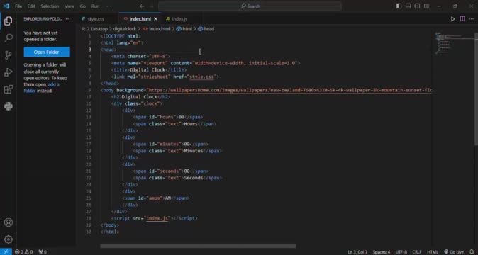 Alka Gupta on LinkedIn: #html #css #js #digitalclock Alka Gupta on LinkedIn: #html #css #js #digitalclock