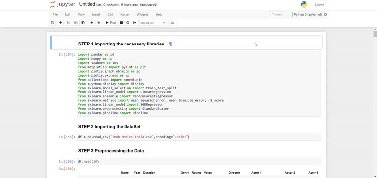 Jerophin D R on LinkedIn: #datascience #python #movieratingprediction # ... Jerophin D R on LinkedIn: #datascience #python #movieratingprediction # ...