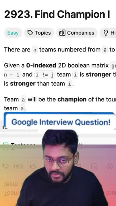 #googleinterview #leetcode #programming | Sahil Kumar #googleinterview #leetcode #programming | Sahil Kumar
