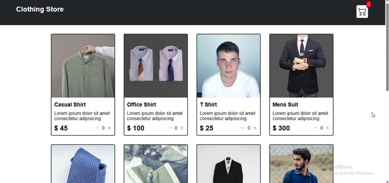Completed shopping cart project with JavaScript | Rinsha _pp posted on ... Completed shopping cart project with JavaScript | Rinsha _pp posted on ...