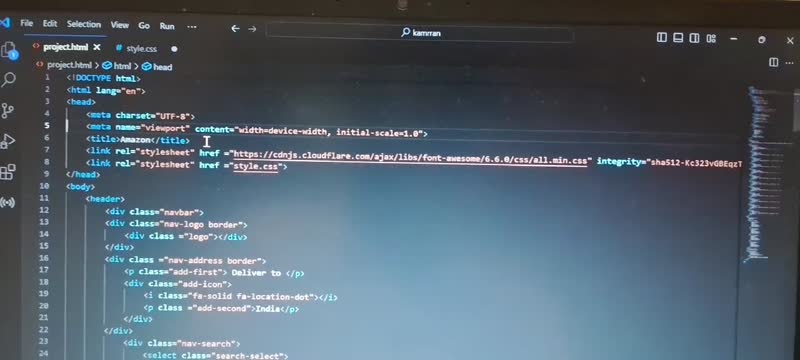 Kamran Alam on LinkedIn: #html #css #project #amazonclone Kamran Alam on LinkedIn: #html #css #project #amazonclone