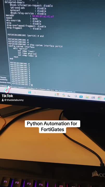 Christopher L. on LinkedIn: Using Python to Automate configurations on ... Christopher L. on LinkedIn: Using Python to Automate configurations on ...