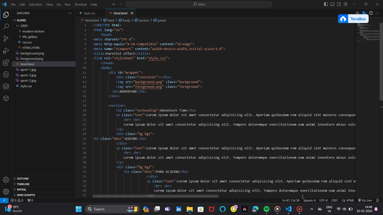 Harshika Rani on LinkedIn: Parallex effect using HTML and CSS # ... Harshika Rani on LinkedIn: Parallex effect using HTML and CSS # ...