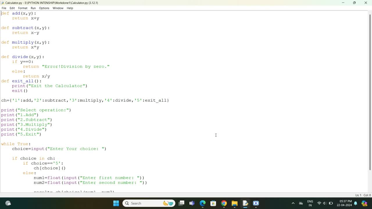 #codsoft #internship #pythonprogramming | SHIVANI MASKE #codsoft #internship #pythonprogramming | SHIVANI MASKE