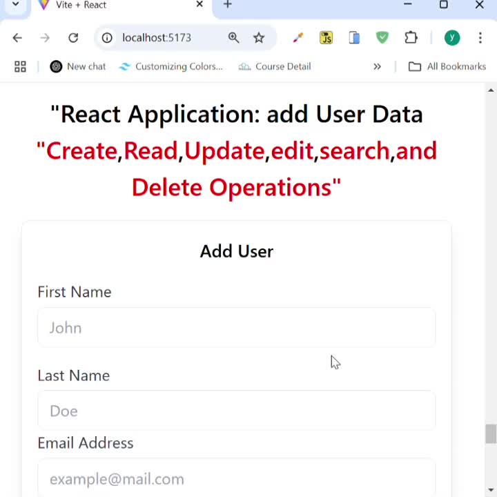 #react #tailwindcss #crudoperations #webdevelopment # ... #react #tailwindcss #crudoperations #webdevelopment # ...