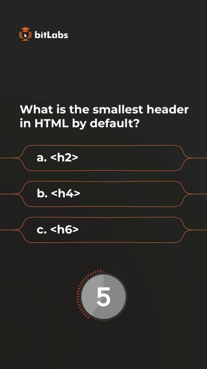 #bitlabs #dailyquiz #htmlquiz #codingchallenge | bitLabs #bitlabs #dailyquiz #htmlquiz #codingchallenge | bitLabs
