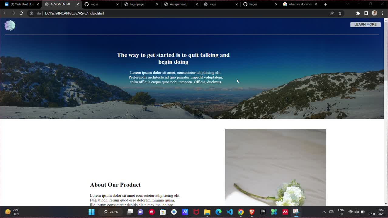 Yash Dixit on LinkedIn: #incapp #codewithharry Yash Dixit on LinkedIn: #incapp #codewithharry