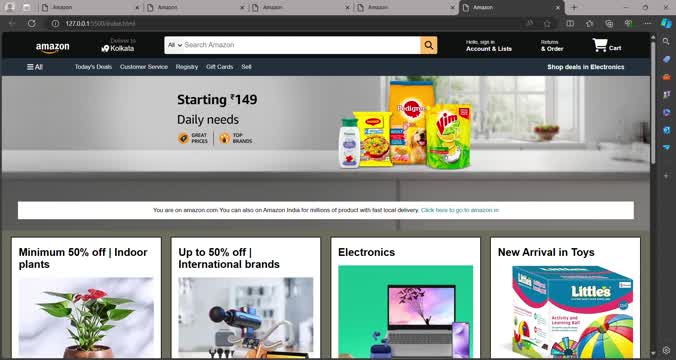 Parnamoy Modak on LinkedIn: #webdevelopment #html #css #amazonclone # ... Parnamoy Modak on LinkedIn: #webdevelopment #html #css #amazonclone # ...