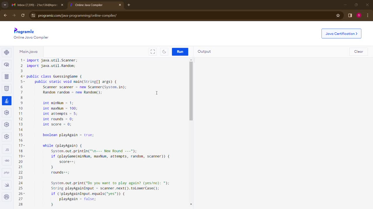 #codsoft #java | SANTHOSH B #codsoft #java | SANTHOSH B