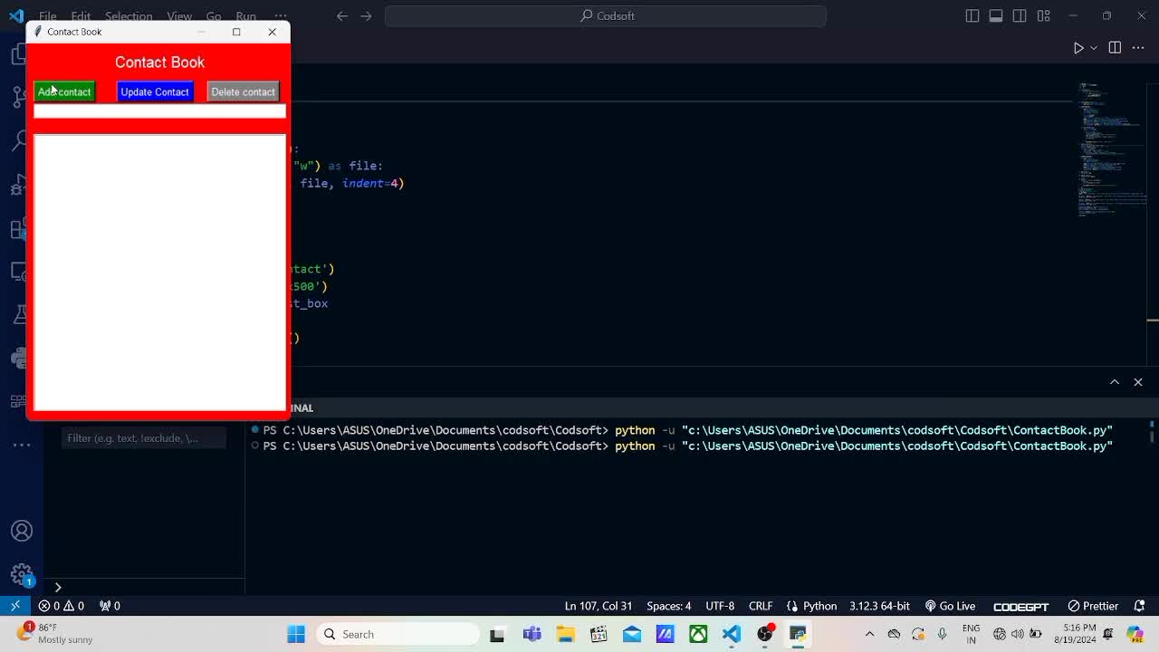 Siddharth Saxena on LinkedIn: #codsoft #internship #python Siddharth Saxena on LinkedIn: #codsoft #internship #python