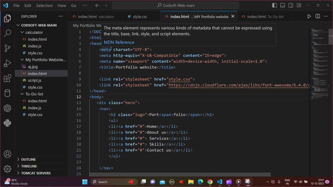 Pranav Mahajan on LinkedIn: #codsoft #internship #webdevelopment Pranav Mahajan on LinkedIn: #codsoft #internship #webdevelopment