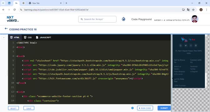 Nerella Venkatasai Goud on LinkedIn: #webdevelopment #uiux # ... Nerella Venkatasai Goud on LinkedIn: #webdevelopment #uiux # ...