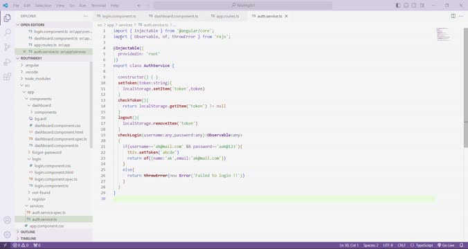 Akanksha Kadam on LinkedIn: #routingexample #angular #webdevelopment Akanksha Kadam on LinkedIn: #routingexample #angular #webdevelopment