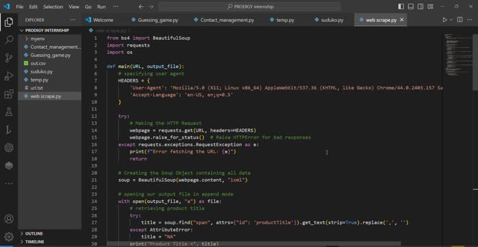 Atchaya Pandishelvam on LinkedIn: #webscraping #python #datascience Atchaya Pandishelvam on LinkedIn: #webscraping #python #datascience