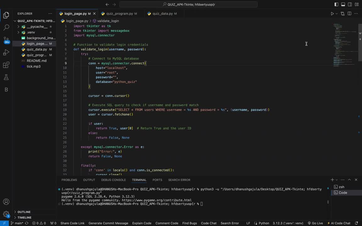 Dhanush Gajula on LinkedIn: #python #tkinter #programming #quizapp # ... Dhanush Gajula on LinkedIn: #python #tkinter #programming #quizapp # ...