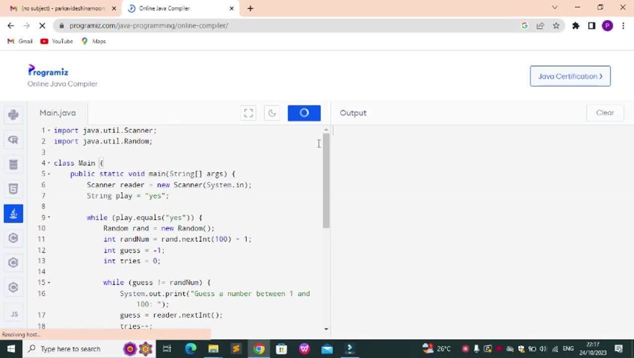 Sudhisha Suresh on LinkedIn: #javaprogrammin #internpe Sudhisha Suresh on LinkedIn: #javaprogrammin #internpe