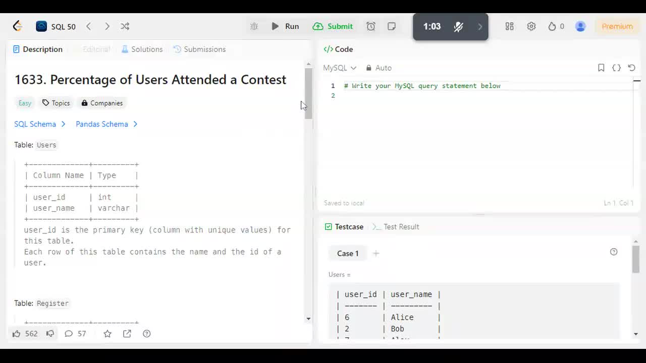 Nabyendu Kuiti on LinkedIn: #sql #leetcode #sql #dataanalyst # ... Nabyendu Kuiti on LinkedIn: #sql #leetcode #sql #dataanalyst # ...