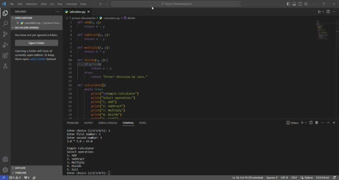 Bala pranav on LinkedIn: #coding #python Bala pranav on LinkedIn: #coding #python
