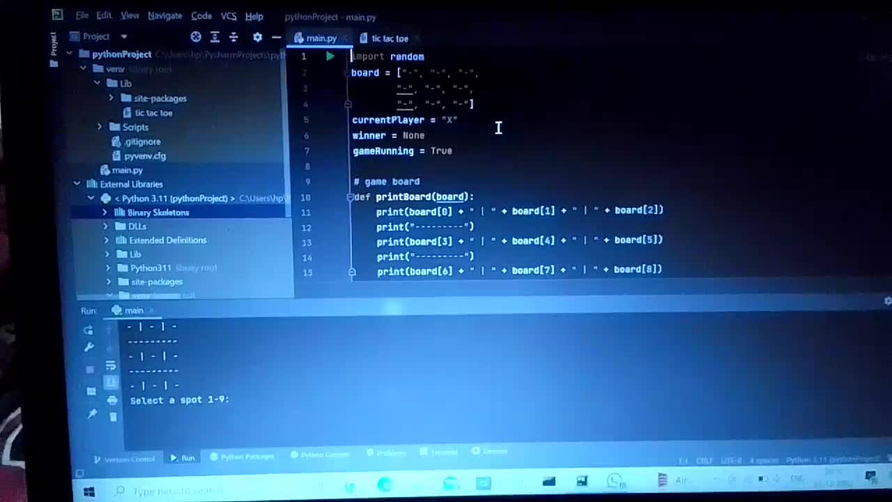 Sasmita Ojha on LinkedIn: #tictactoe #pythonprogramming #internship Sasmita Ojha on LinkedIn: #tictactoe #pythonprogramming #internship