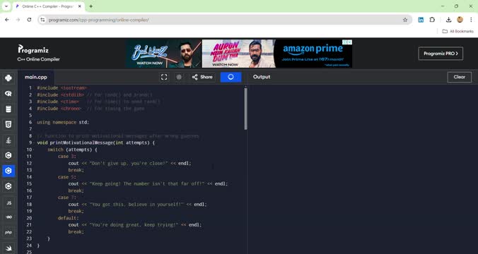 Ishan Mangla on LinkedIn: #codsoft #cplusplus #programming #internship ... Ishan Mangla on LinkedIn: #codsoft #cplusplus #programming #internship ...