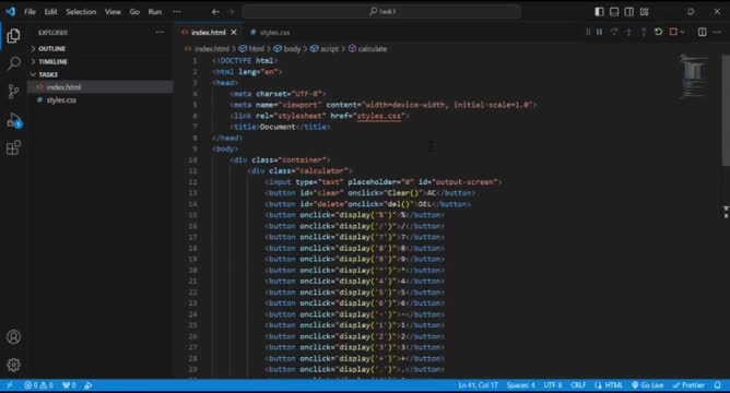 Tharani kumar on LinkedIn: #codesoft #codesoftinternship #webdevelopment Tharani kumar on LinkedIn: #codesoft #codesoftinternship #webdevelopment