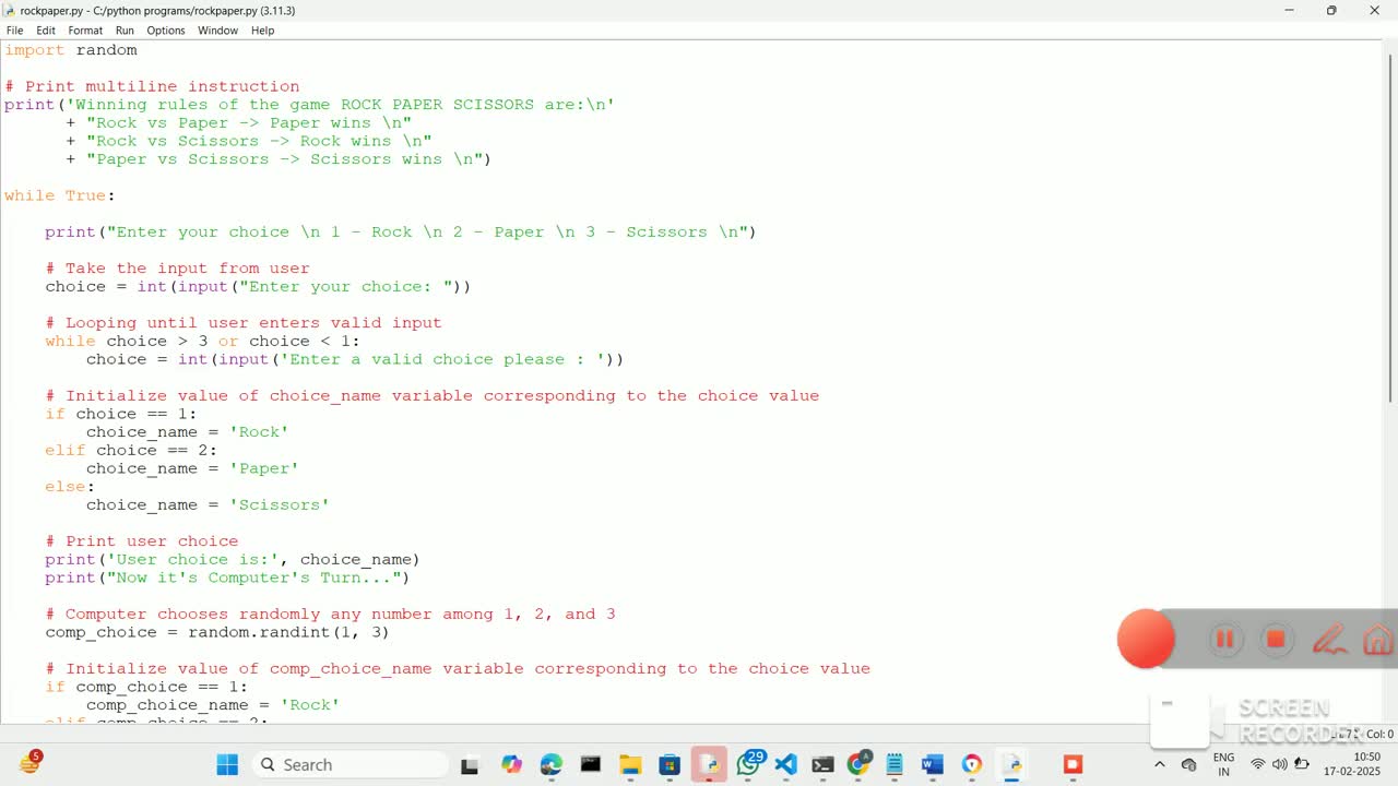 Asha muskan Shaik on LinkedIn: #python #coding #projectshowcase # ... Asha muskan Shaik on LinkedIn: #python #coding #projectshowcase # ...