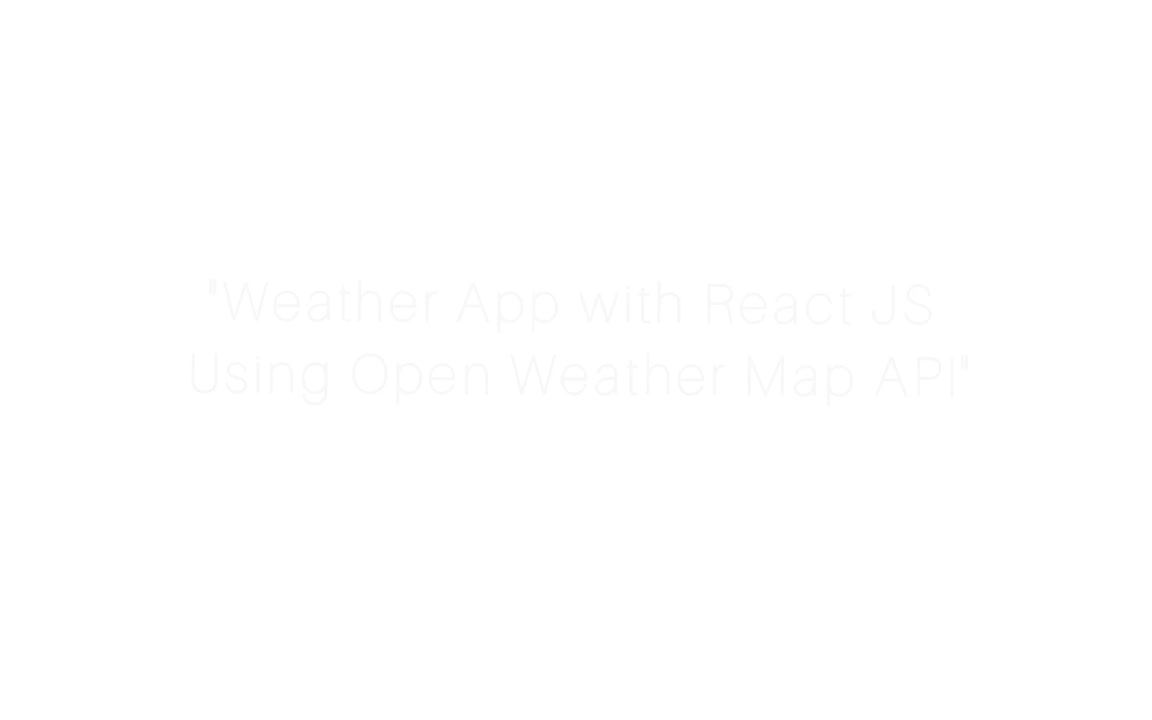 Sreekuttan N on LinkedIn: #react #javascript #openweatherapi | 10 comments Sreekuttan N on LinkedIn: #react #javascript #openweatherapi | 10 comments