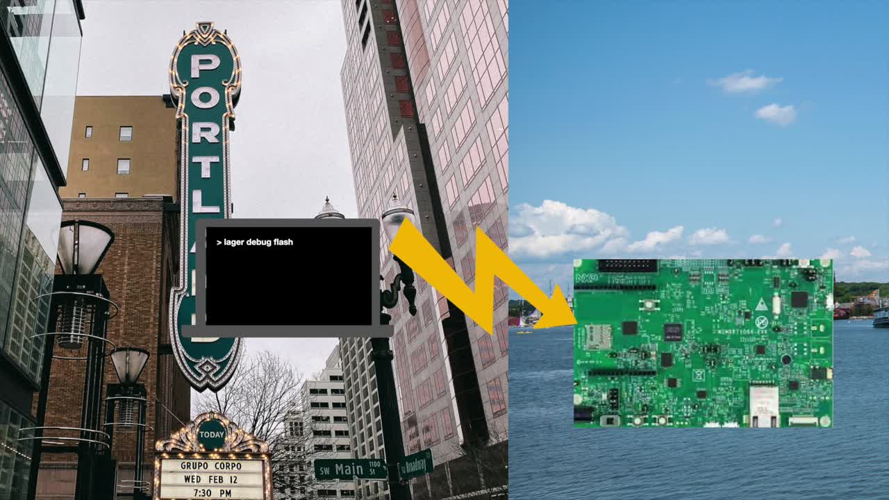 Lager Data on LinkedIn: Remotely Flash a PCB in CT from Portland Lager Data on LinkedIn: Remotely Flash a PCB in CT from Portland