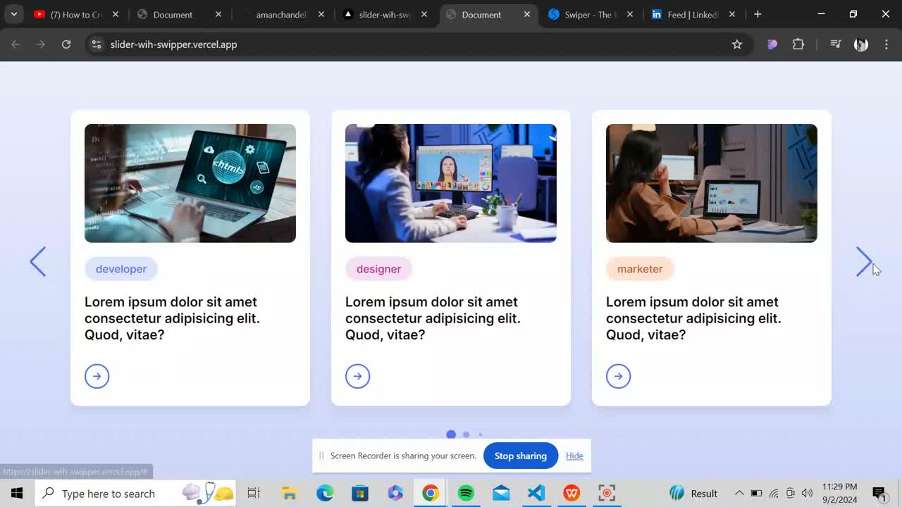 Amandeep . on LinkedIn: #webdevelopment #javascript #swiperjs #frontend ... Amandeep . on LinkedIn: #webdevelopment #javascript #swiperjs #frontend ...