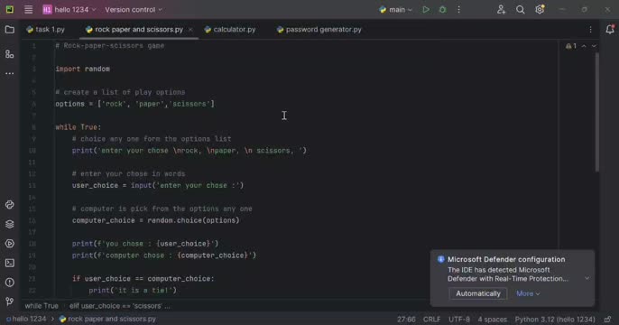 Rahul Kumar on LinkedIn: #codsoft #codsoft #pythonprogramming Rahul Kumar on LinkedIn: #codsoft #codsoft #pythonprogramming