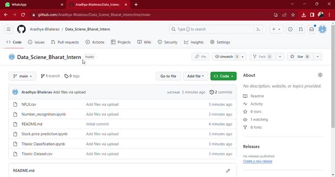 Aradhya Bhalerao on LinkedIn: #internship #bharatintern #datascience Aradhya Bhalerao on LinkedIn: #internship #bharatintern #datascience