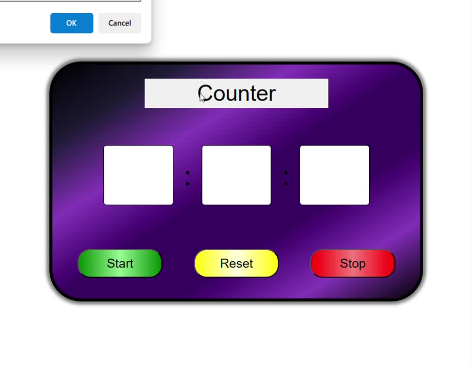 How I created a counter/stop watch | Alekhya Nam posted on the topic ... How I created a counter/stop watch | Alekhya Nam posted on the topic ...