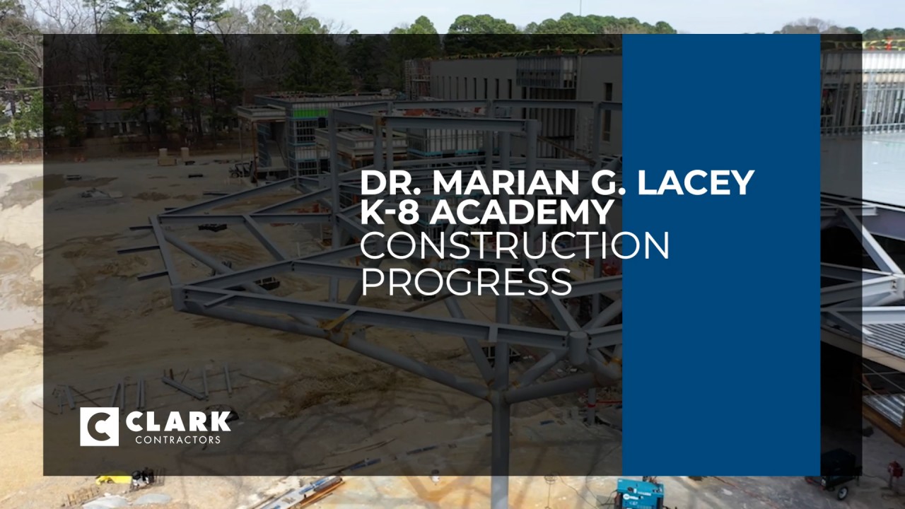 Dr. Marian G. Lacey K-8 Academy - Media Center Tree | Clark Contractors ... Dr. Marian G. Lacey K-8 Academy - Media Center Tree | Clark Contractors ...