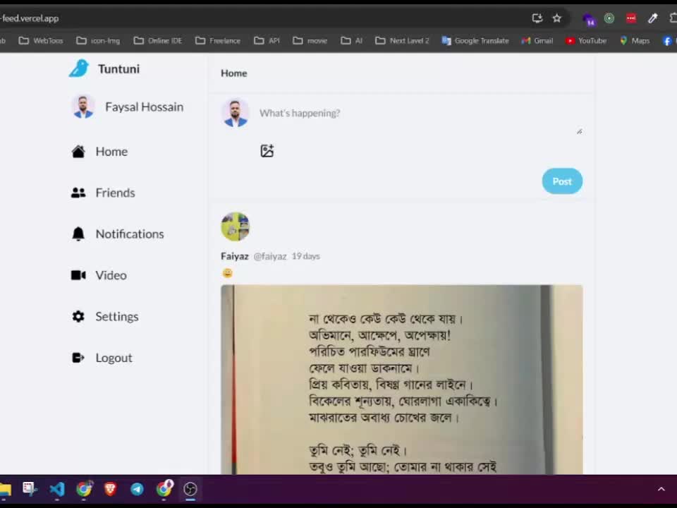 #tuntunifeed #nextjs #redux #tailwindcss #typescript #prisma # ... #tuntunifeed #nextjs #redux #tailwindcss #typescript #prisma # ...
