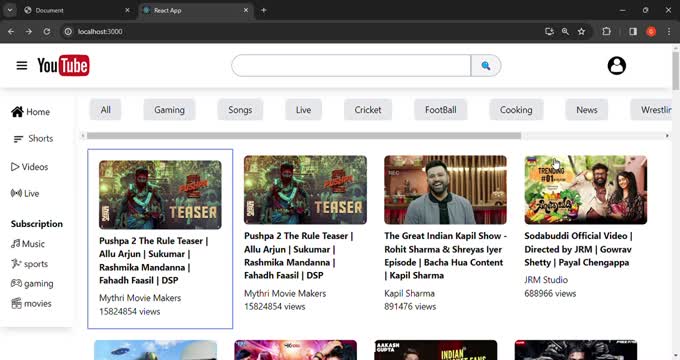 Launching my new YouTube app with React, Tailwind, Redux | Gurpreet ... Launching my new YouTube app with React, Tailwind, Redux | Gurpreet ...