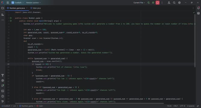 Yash Aggarwal on LinkedIn: #codsoft #codsoftinternship #javaprogramming ... Yash Aggarwal on LinkedIn: #codsoft #codsoftinternship #javaprogramming ...