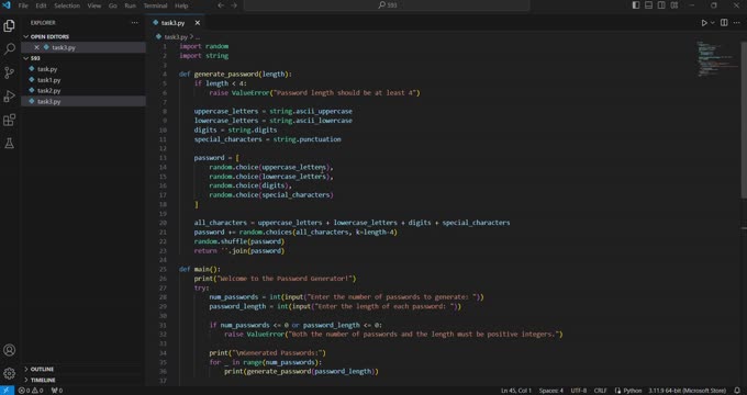 How I built a password generator using Python | koppala Chandana posted ... How I built a password generator using Python | koppala Chandana posted ...