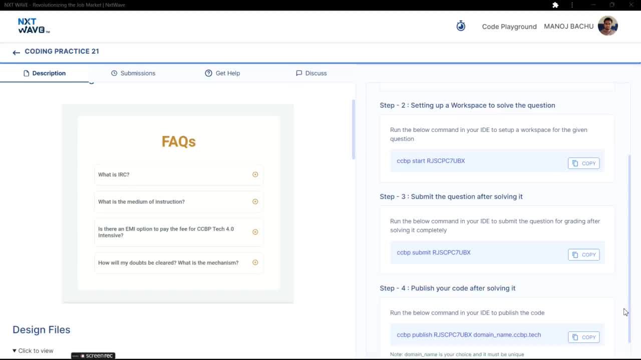 Manoj Bachu on LinkedIn: Today I completed coding practice 21. Link ... Manoj Bachu on LinkedIn: Today I completed coding practice 21. Link ...
