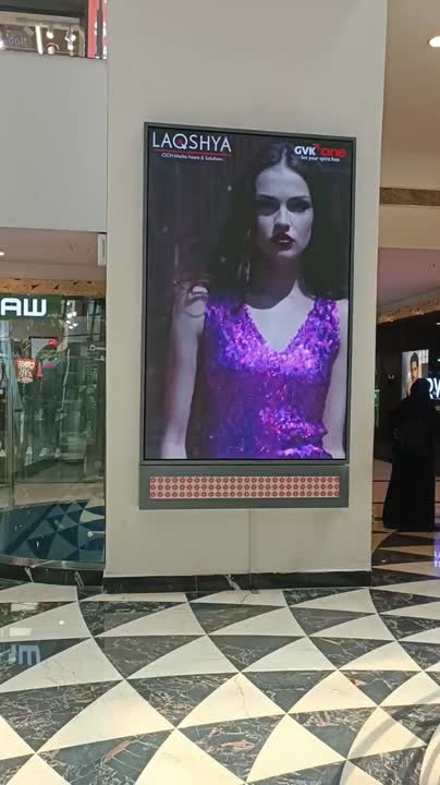 New Led screen installed at GVK one mall Hyderabad.... | Pavan Chitrala New Led screen installed at GVK one mall Hyderabad.... | Pavan Chitrala
