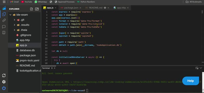 #100daysofcode #nodejs #expressjs #sqlite #webdevelopment ... #100daysofcode #nodejs #expressjs #sqlite #webdevelopment ...