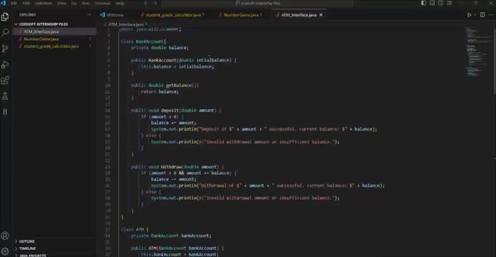 Singu Ragini on LinkedIn: #codsoft #javaprogramming #internship #codsoft Singu Ragini on LinkedIn: #codsoft #javaprogramming #internship #codsoft