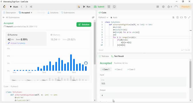 Harini K on LinkedIn: #day11 #100daysofcode #leetcode #codingchallenge ... Harini K on LinkedIn: #day11 #100daysofcode #leetcode #codingchallenge ...