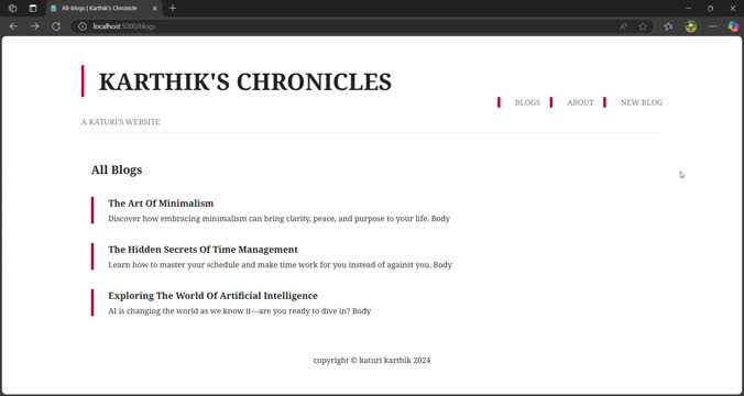 Katuri Karthik on LinkedIn: #webdevelopment #expressjs #nodejs # ... Katuri Karthik on LinkedIn: #webdevelopment #expressjs #nodejs # ...