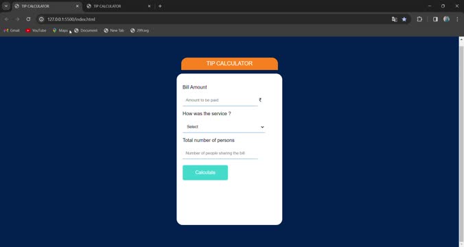 Satyam Kumar on LinkedIn: Design a Tip Calculator using HTML, CSS and ... Satyam Kumar on LinkedIn: Design a Tip Calculator using HTML, CSS and ...
