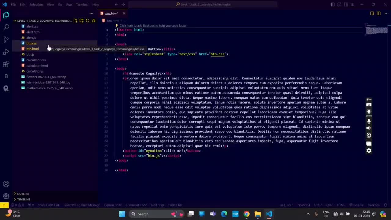 Anand Prakash Shukla on LinkedIn: #webdevelopment #internship #cognifyz ... Anand Prakash Shukla on LinkedIn: #webdevelopment #internship #cognifyz ...