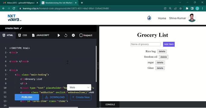 Shiva kumar Gattu on LinkedIn: #html5 #css #javascript #curdopration # ... Shiva kumar Gattu on LinkedIn: #html5 #css #javascript #curdopration # ...