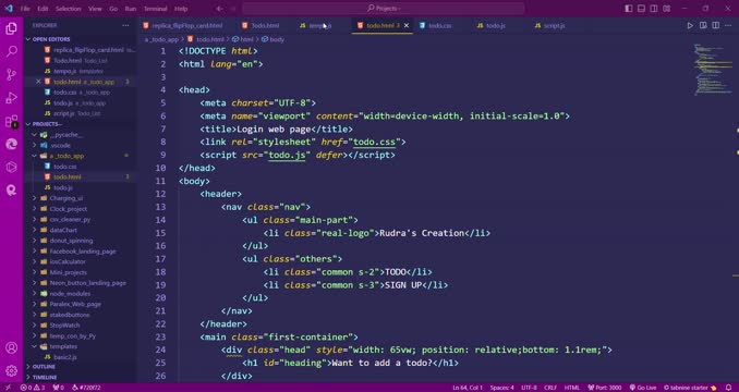 Rudra Saha on LinkedIn: #webdevelopment #html #css #javascript #todoapp ... Rudra Saha on LinkedIn: #webdevelopment #html #css #javascript #todoapp ...