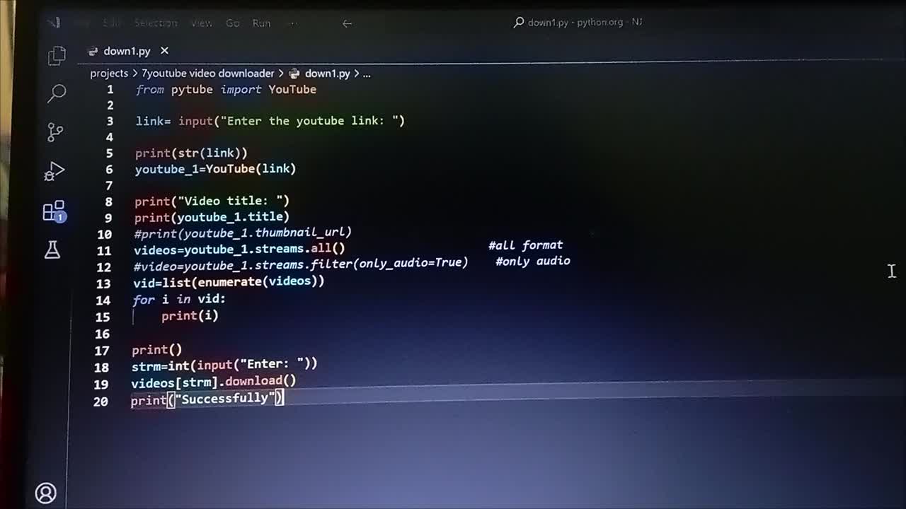 How to use this Python Video Downloader | Nihal Jaiswal posted on the ... How to use this Python Video Downloader | Nihal Jaiswal posted on the ...