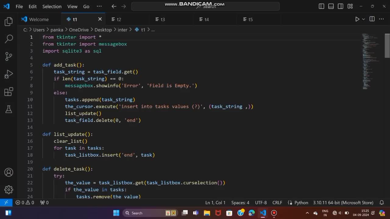 Pankaj Bhushan on LinkedIn: #codsoft #pythonprogramming #internship Pankaj Bhushan on LinkedIn: #codsoft #pythonprogramming #internship